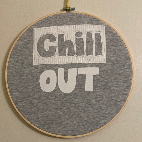 Hand Crafted | Wall Decor | Chill Out Plaque | Poshmark